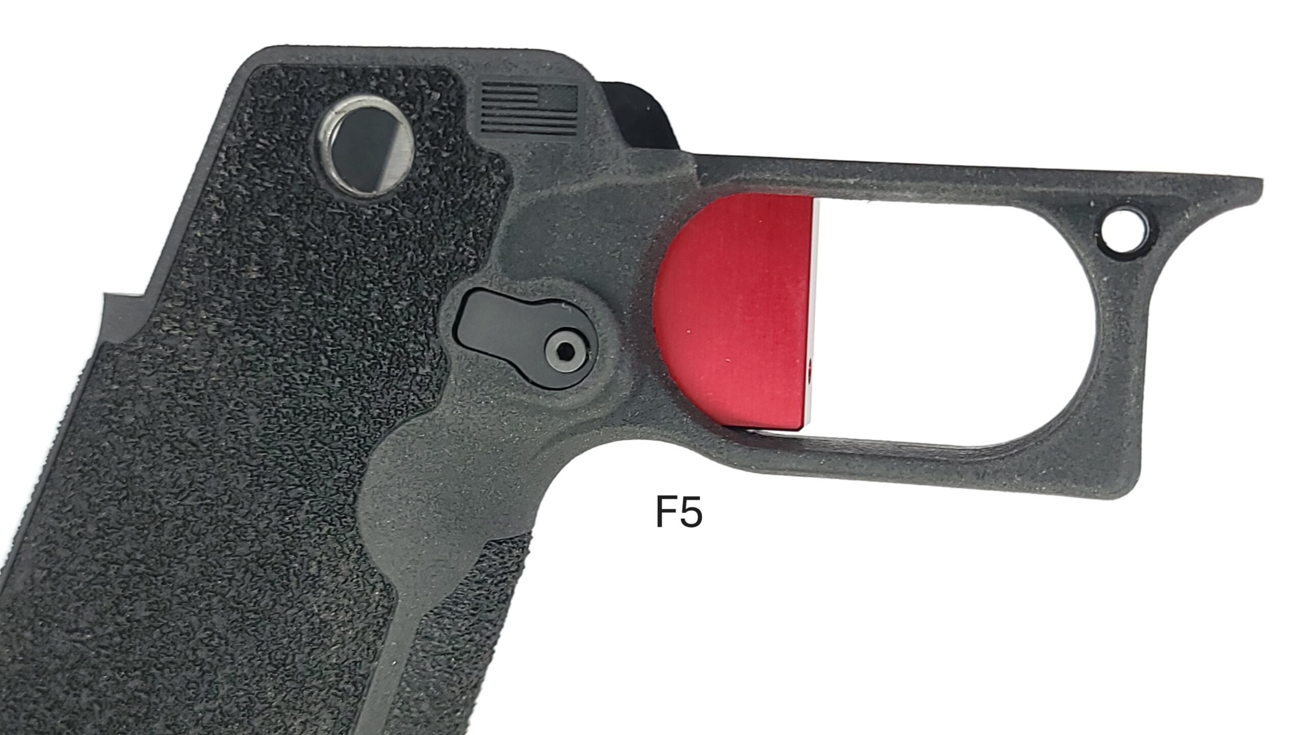 Staccato HD Grip Trigger - DSC Solid Red | RED DIRT USA